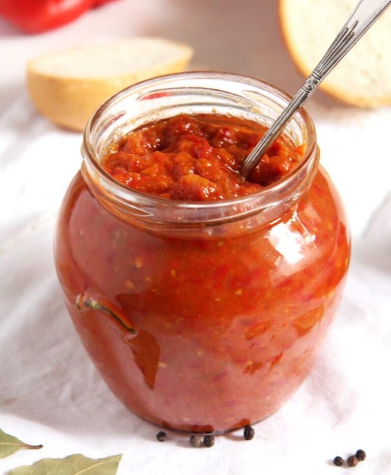 Zacusca - Romanian Eggplant Spread - Where Is My Spoon