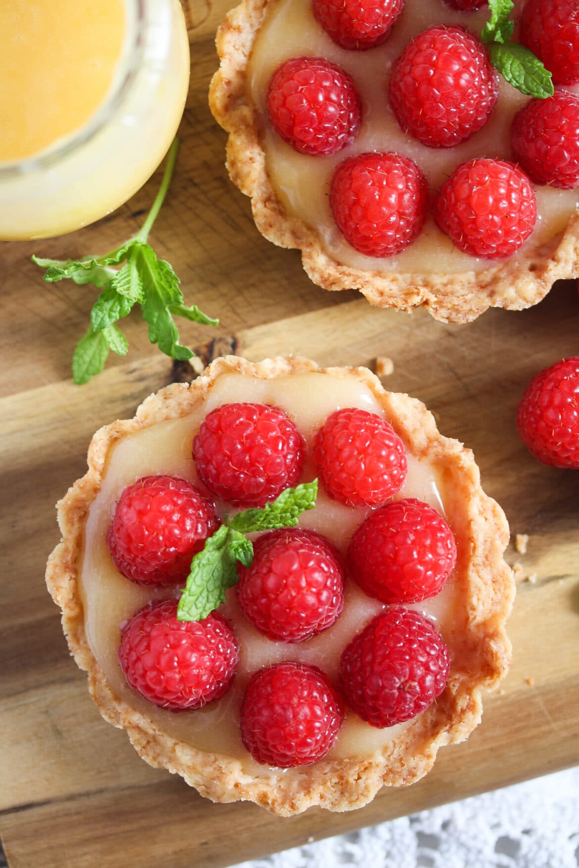 Lemon Raspberry Tarts - Where Is My Spoon