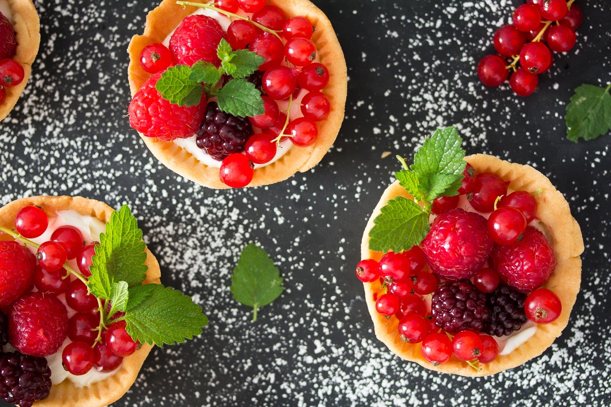 Mini Fruit Tarts (or Fruit Tartlets Recipe)