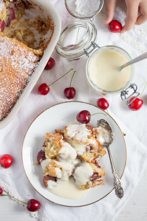 Cherry Dessert - German Kirschmichel - Where Is My Spoon