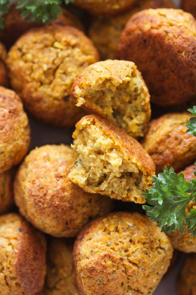 Vegetarian Chickpea Meatballs - Where Is My Spoon