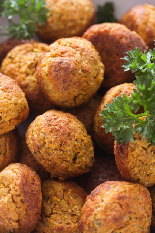 Vegetarian Chickpea Meatballs - Where Is My Spoon