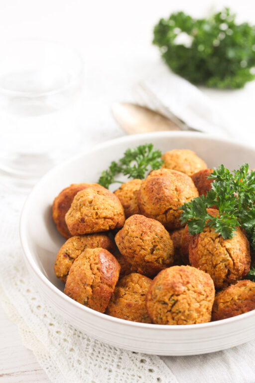 Vegetarian Chickpea Meatballs - Where Is My Spoon