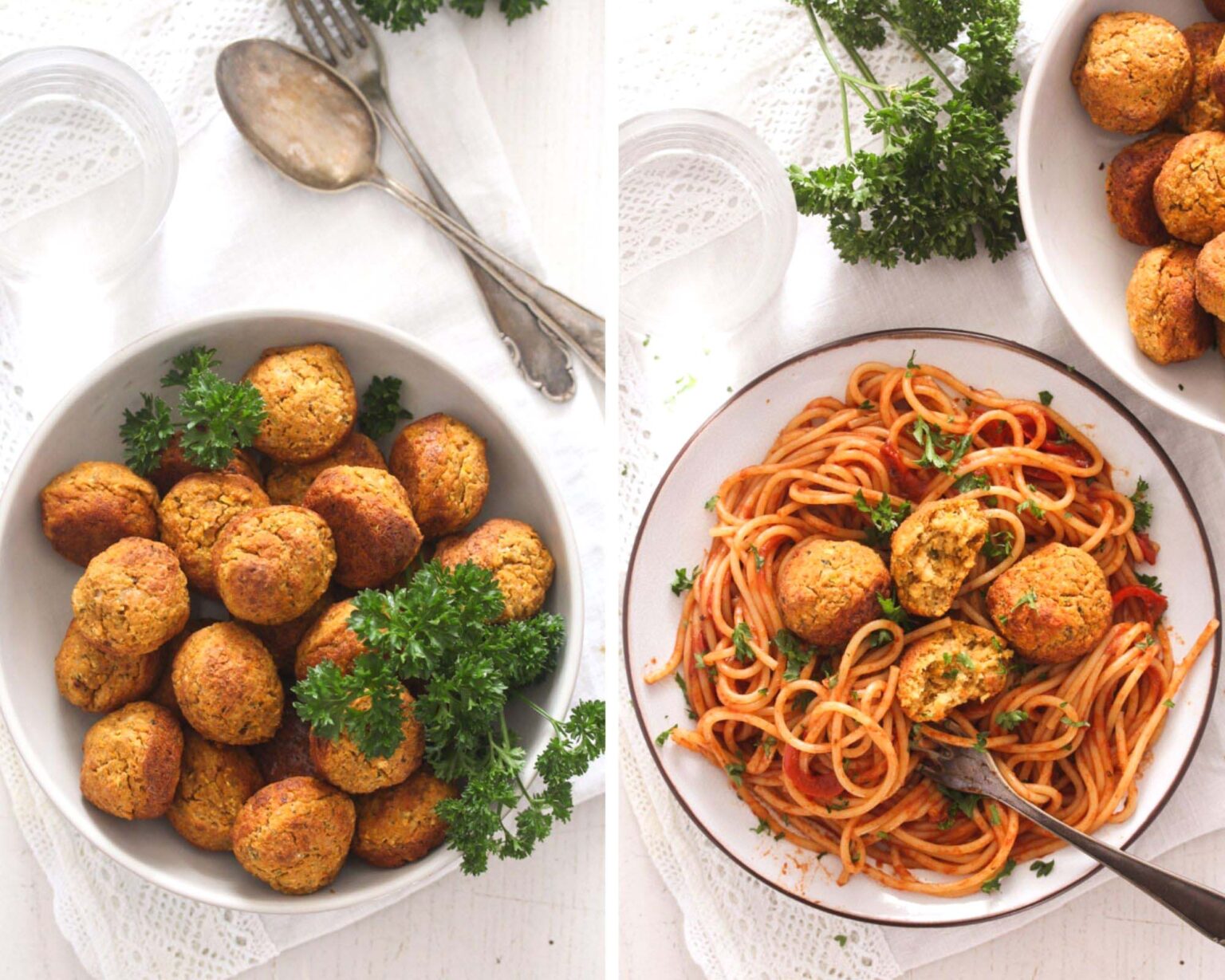 Vegetarian Chickpea Meatballs - Where Is My Spoon