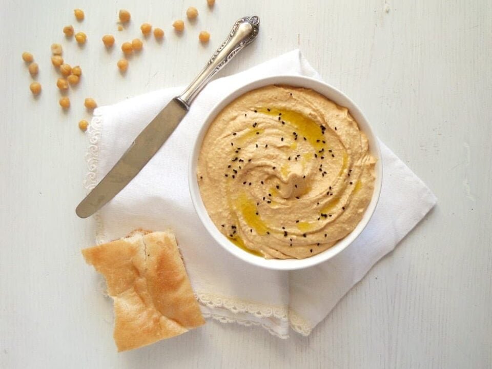 Low-Calorie Hummus - Best Hummus Recipe Ever - Where Is My Spoon