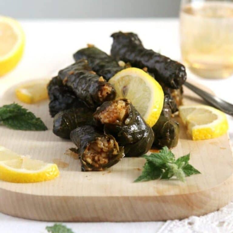 Syrian Stuffed Vine Leaves - Where Is My Spoon