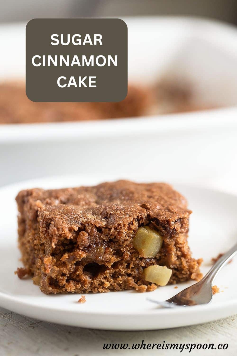 Brown Sugar Cinnamon Cake - Where Is My Spoon