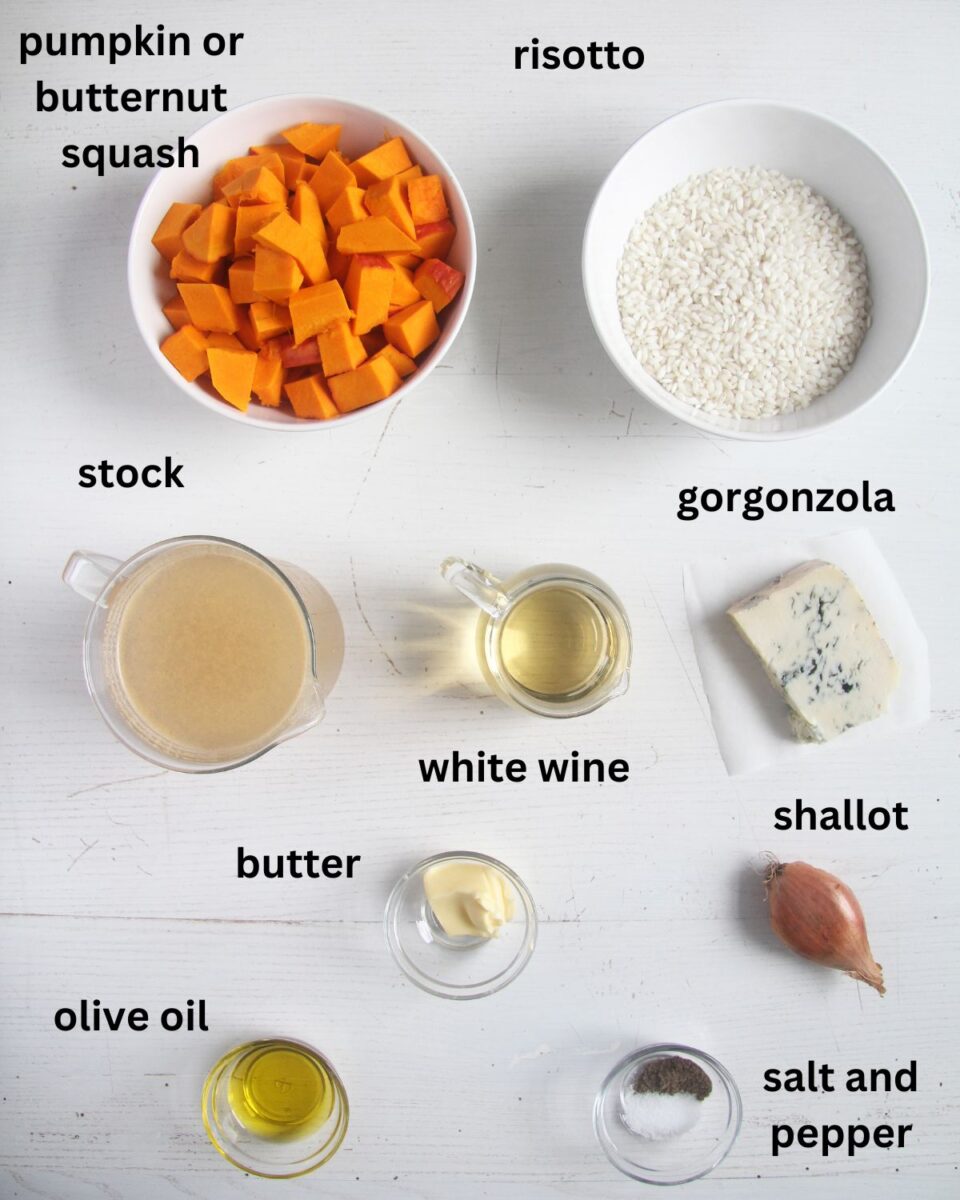 Creamy Gorgonzola Risotto with Pumpkin - Where Is My Spoon