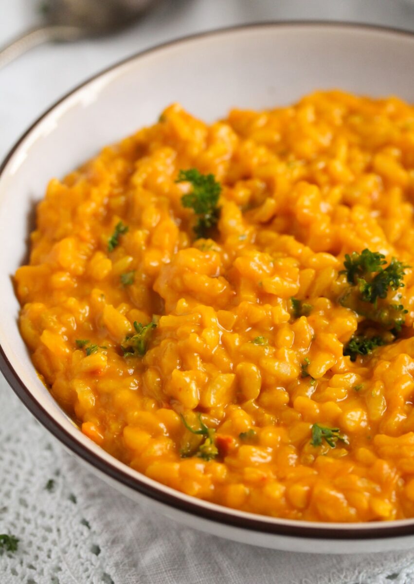 Creamy Gorgonzola Risotto with Pumpkin - Where Is My Spoon
