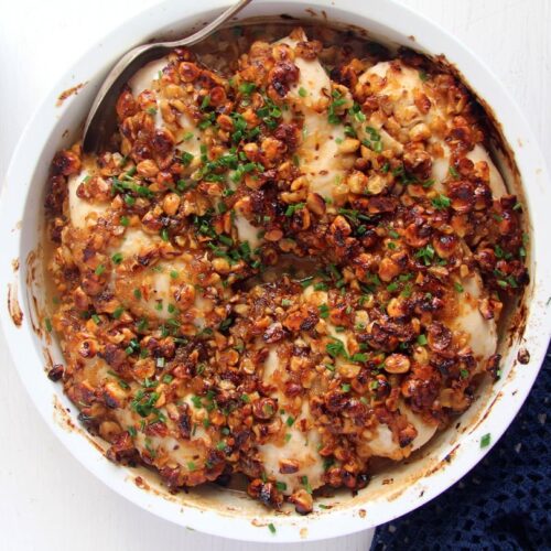 Glazed Hazelnut Chicken - Where Is My Spoon