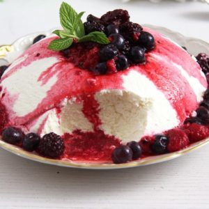 Yogurt Bomb with Berries - The Best Dessert Ever