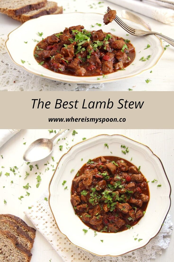Romanian Stew with Lamb (Tocana de miel) - Where Is My Spoon