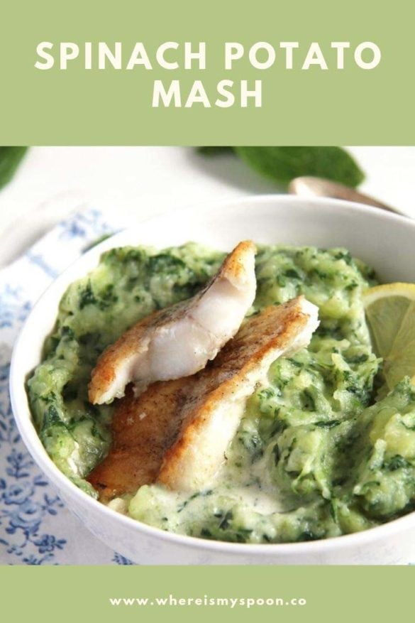 Creamy Spinach Mashed Potatoes
