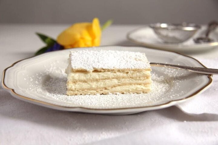 Layered Yeast Cake with Jam (Romanian Greta Garbo Cake)