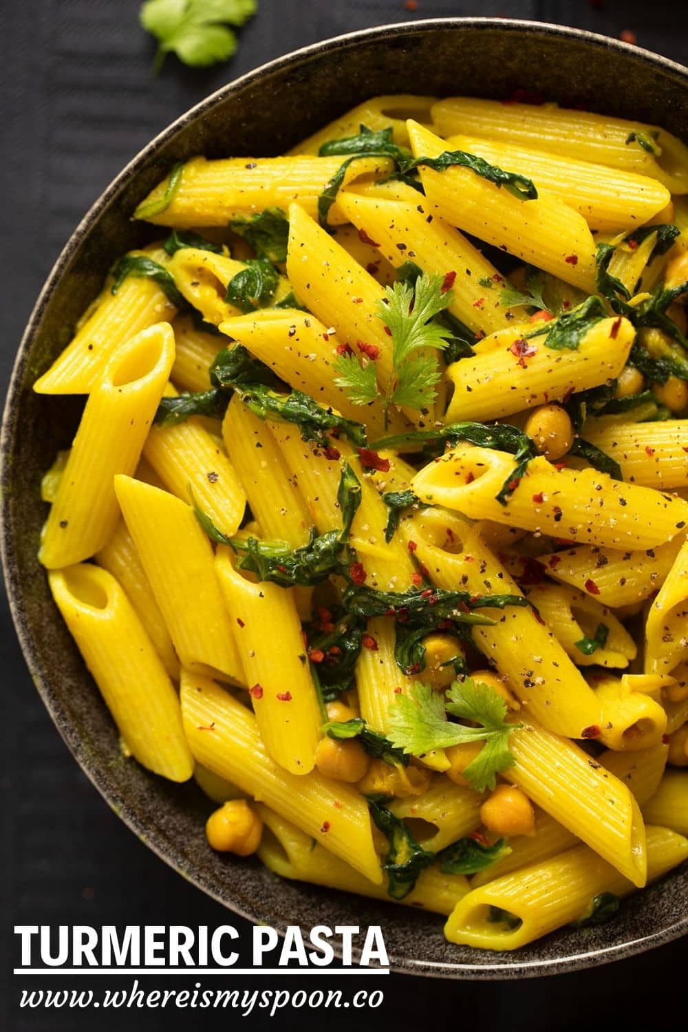 Turmeric Pasta - Where Is My Spoon