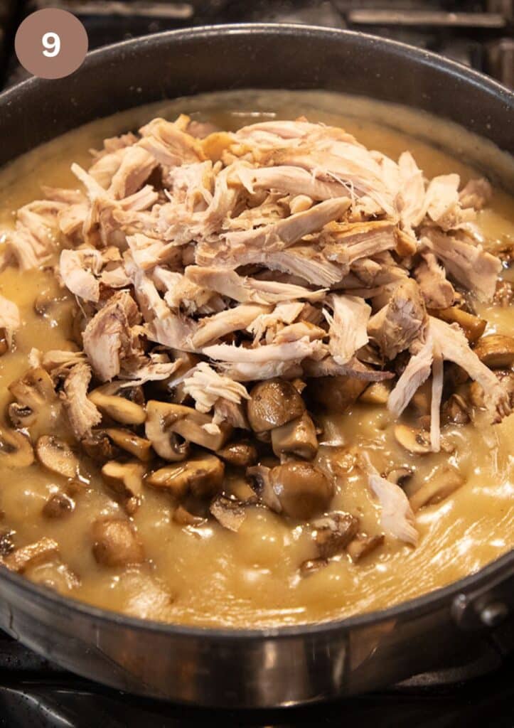 Turkey Fricassee (with Leftover Turkey) - Where Is My Spoon