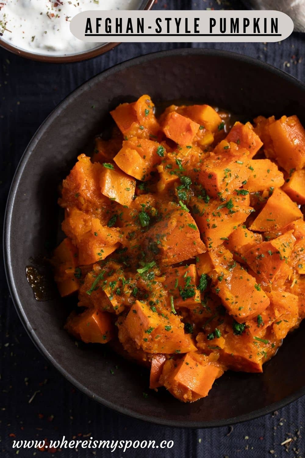 Braised Pumpkin – Spicy Stewed Pumpkin - Where Is My Spoon