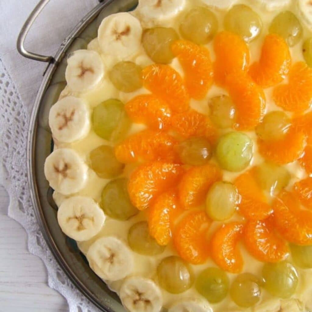 Vanilla Pudding Tart - Where Is My Spoon