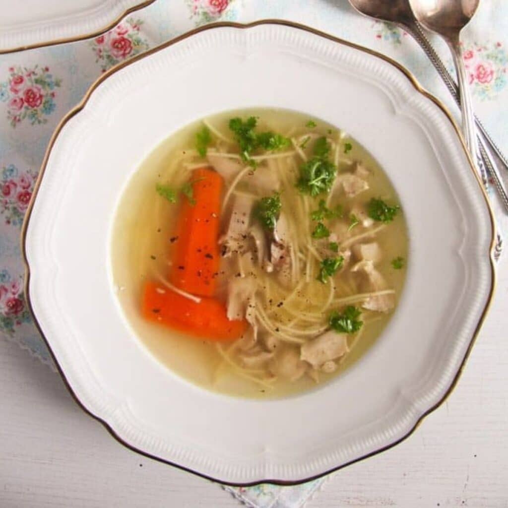 Polish Chicken Soup - Rosol Recipe - Where Is My Spoon