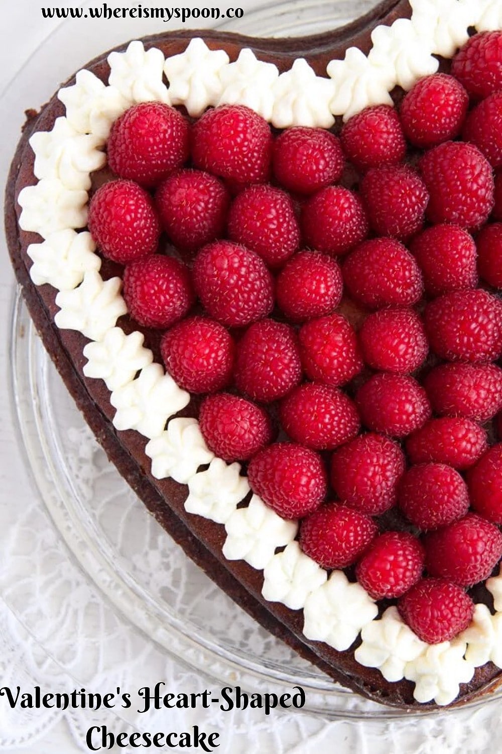 Heart-Shaped Cheesecake – Valentine's Day Cake - Where Is My Spoon