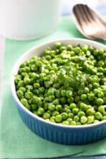 Buttered Peas (Cooked from Frozen) - Where Is My Spoon