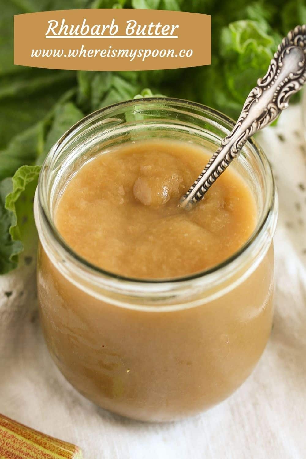 Easy Rhubarb Butter - Where Is My Spoon