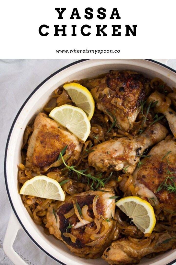 Yassa chicken - African Chicken Stew