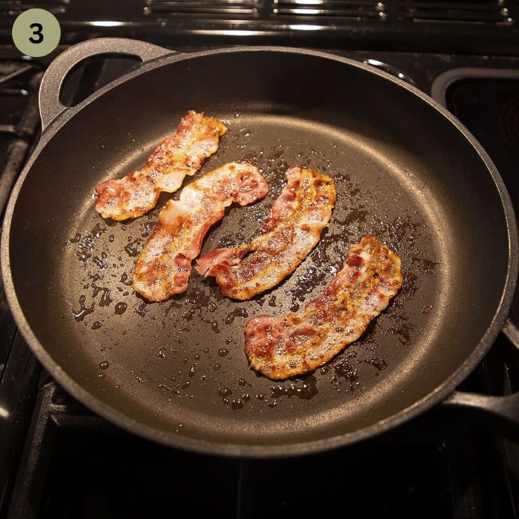 Pan-Fried German Brussels Sprouts with Bacon - Where Is My Spoon