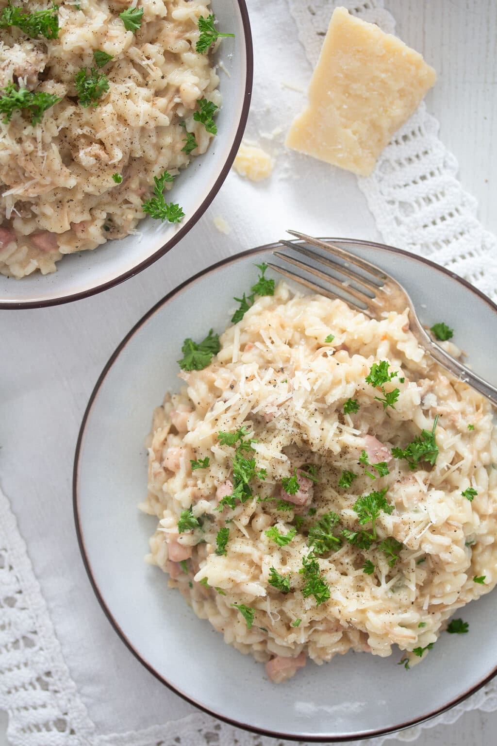 Leftover Turkey Risotto - Where Is My Spoon
