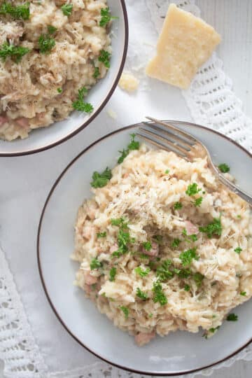 Leftover Turkey Risotto - Where Is My Spoon