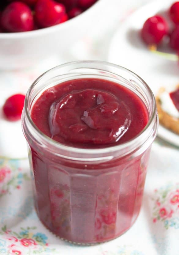 How to Make Cherry Butter – Preserving Cherries - Where Is My Spoon