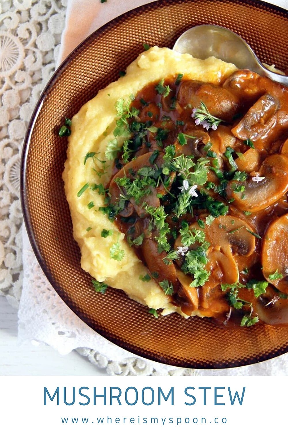 Mushroom Stew (Mushroom Main Dish) - Where Is My Spoon