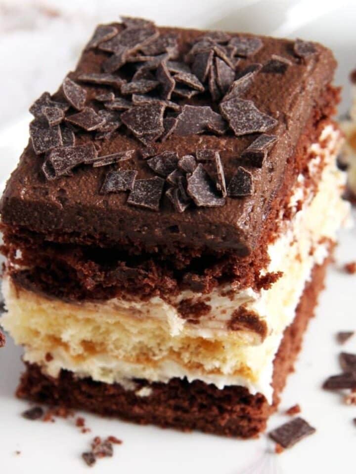 Layered Cake with Jam Filling – Romanian Harlequin Cake - Where Is My Spoon