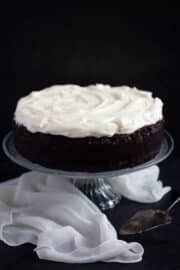 Chocolate Cake with Cream Cheese Frosting - Where Is My Spoon