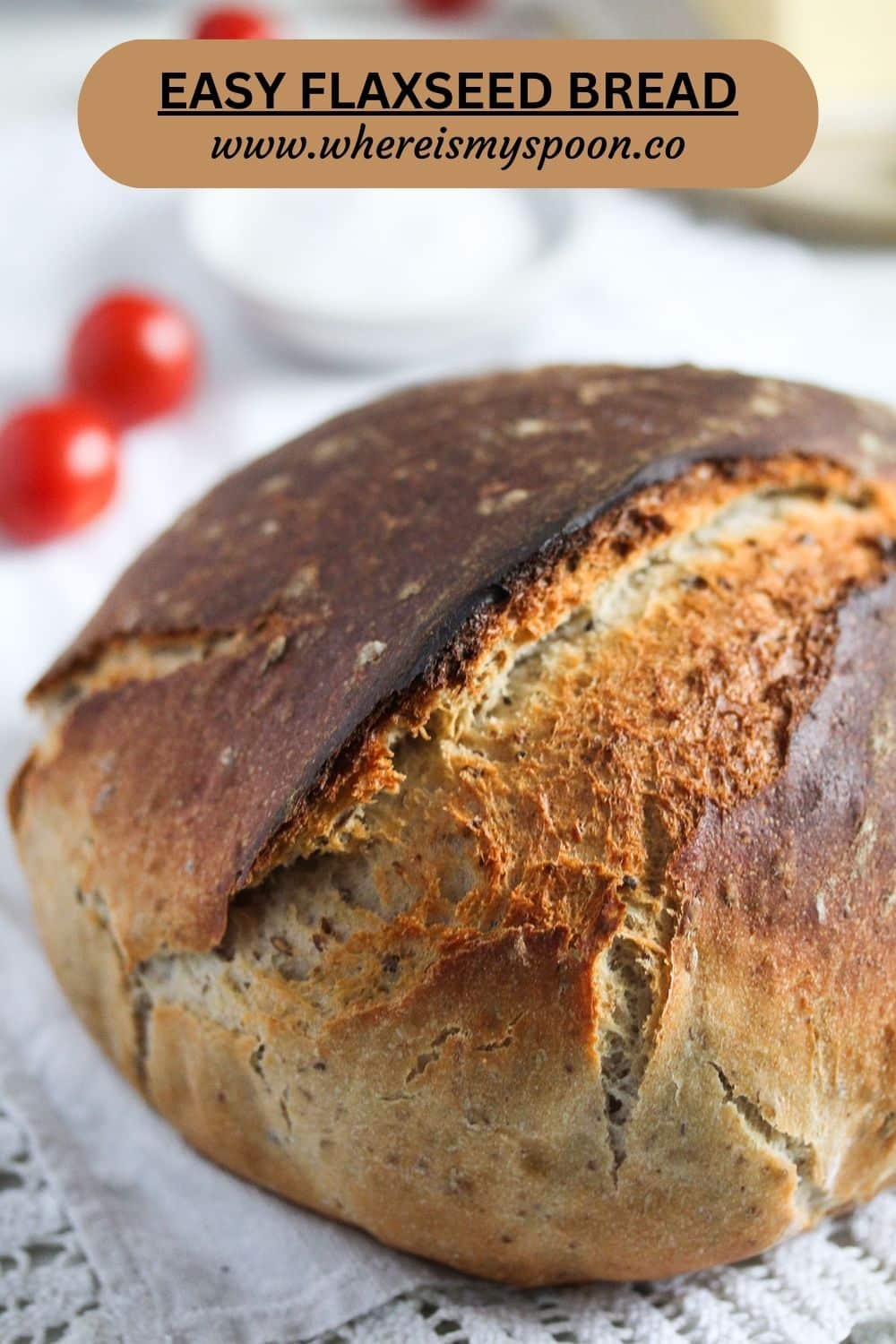 Flaxseed Bread Recipe - Where Is My Spoon