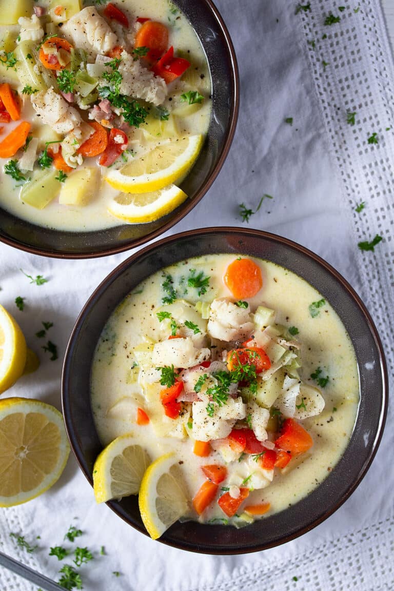 Fish Soup with Vegetables - Where Is My Spoon