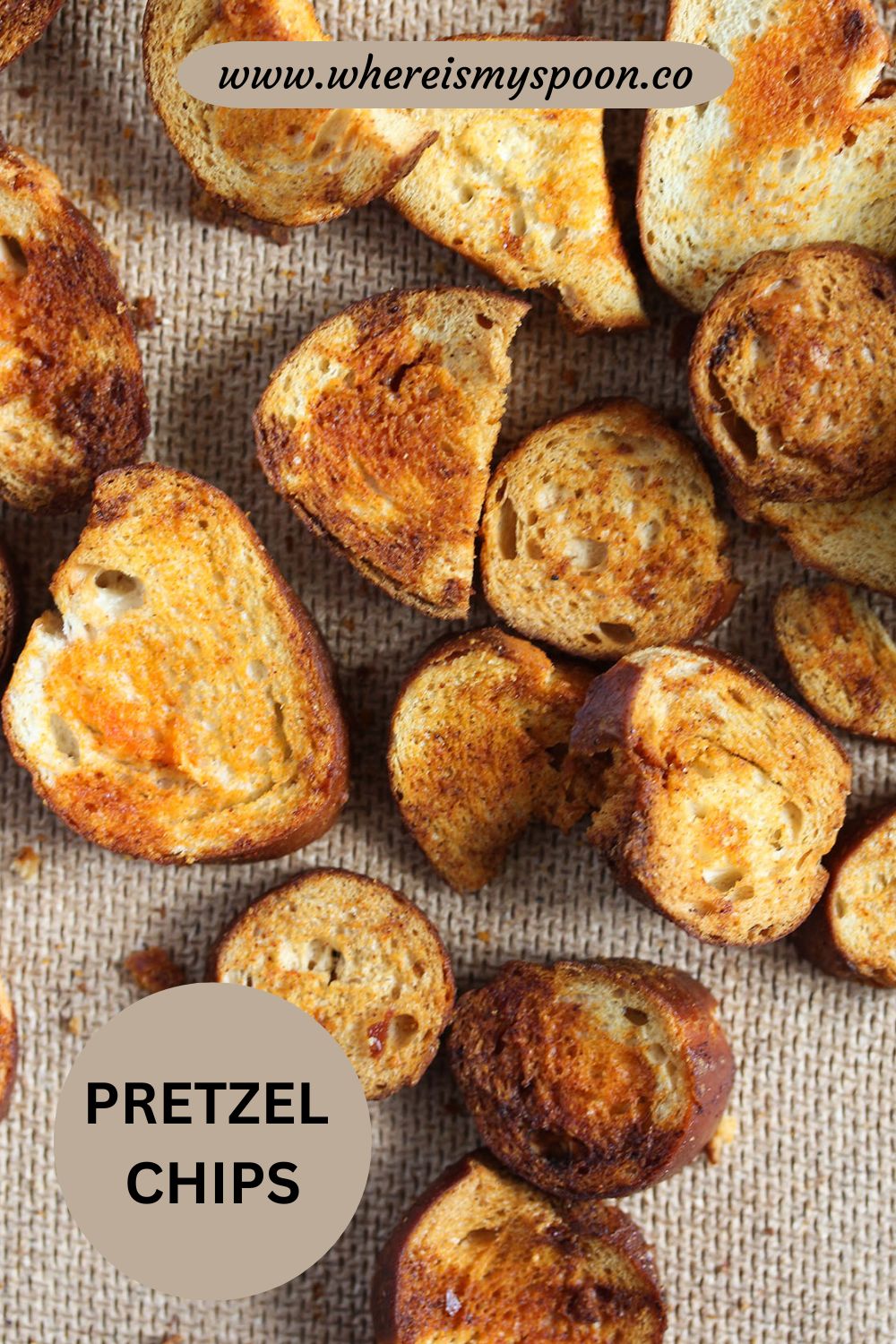 How to Make Pretzel Chips - Where Is My Spoon