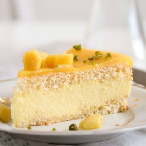 Mango Mousse Cake - Where Is My Spoon