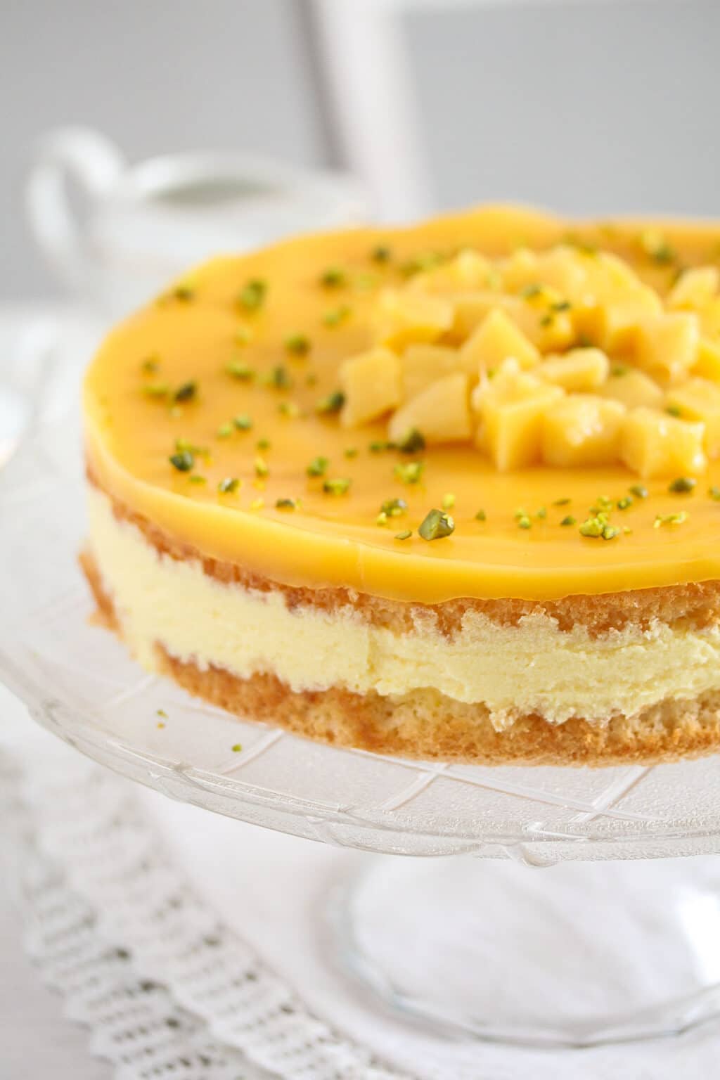 Mango Mousse Cake - Where Is My Spoon