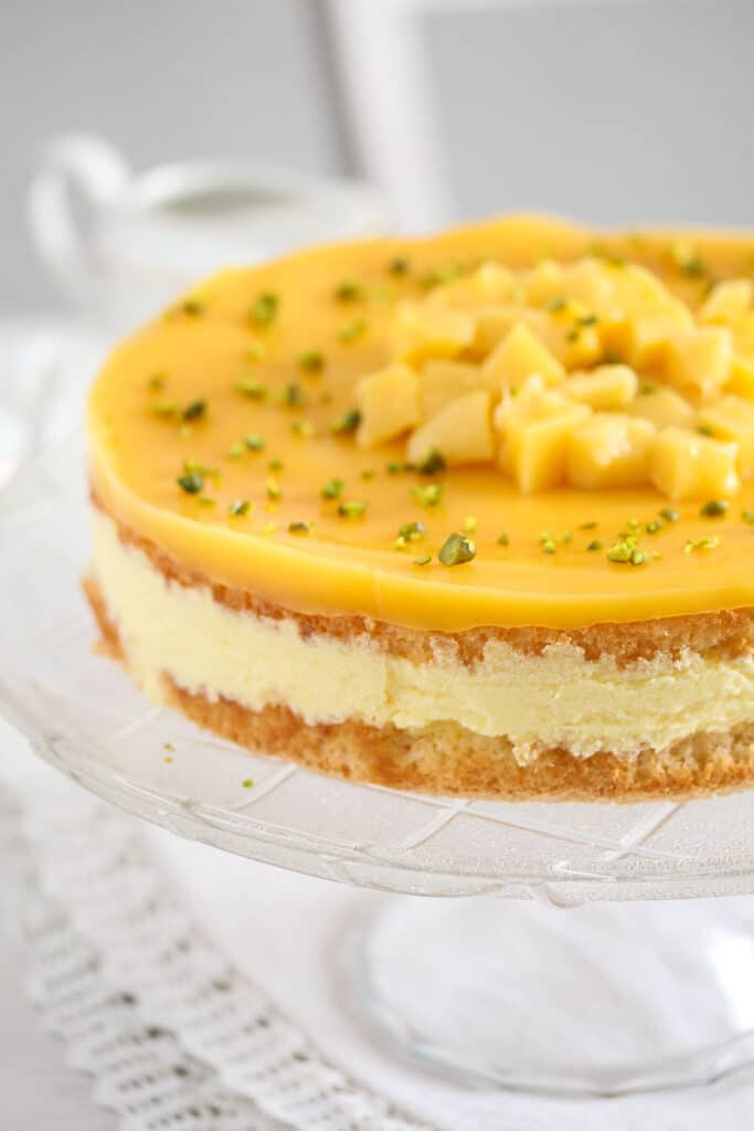 Mango Mousse Cake - Where Is My Spoon