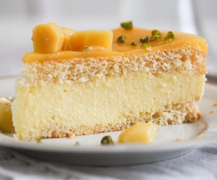 Mango Mousse Cake - Where Is My Spoon