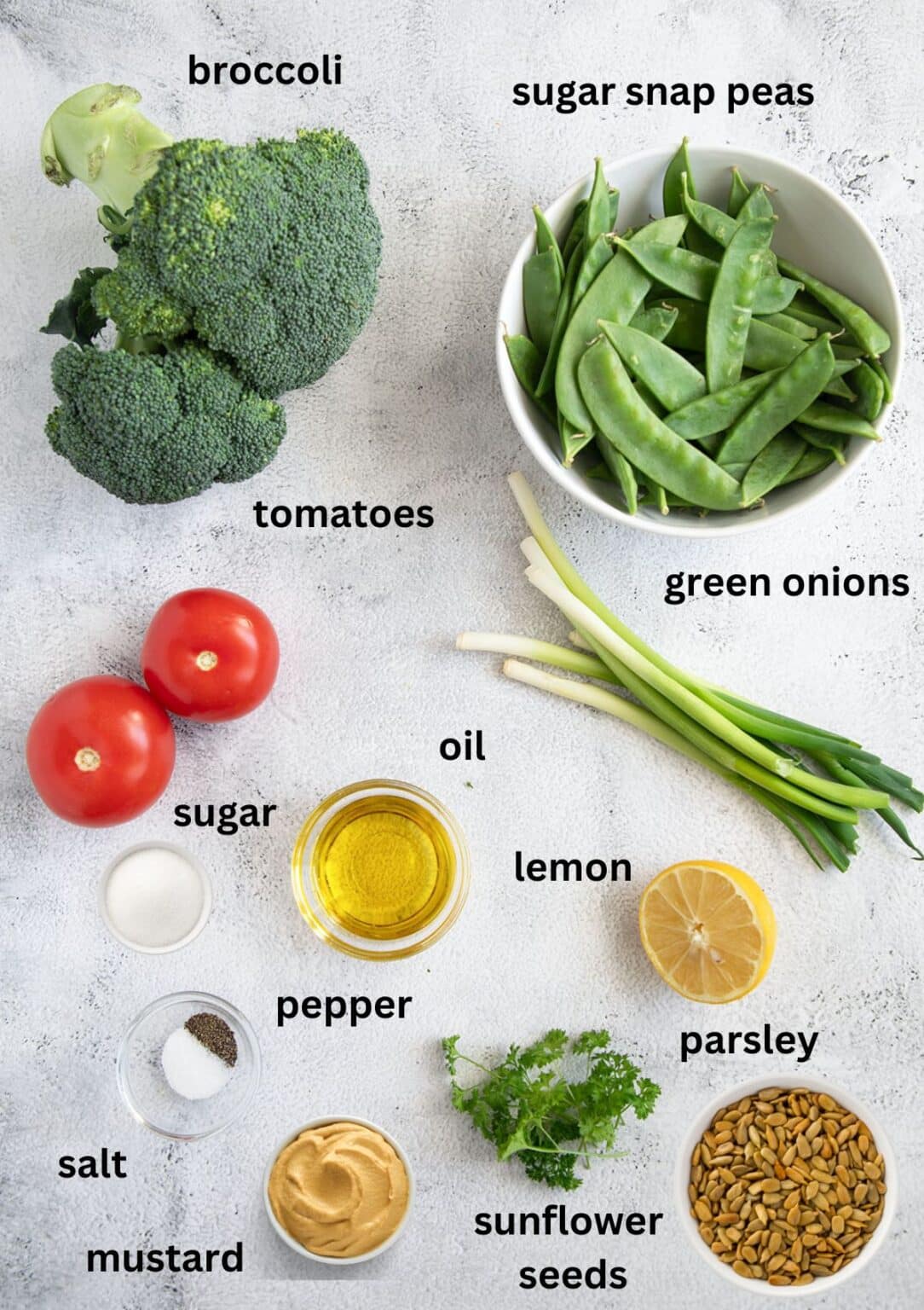 Broccoli and Pea Salad - Where Is My Spoon