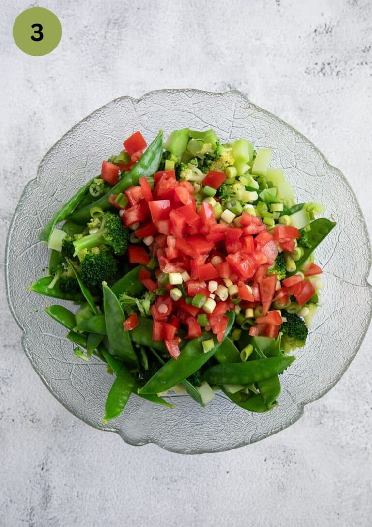 Broccoli and Pea Salad - Where Is My Spoon