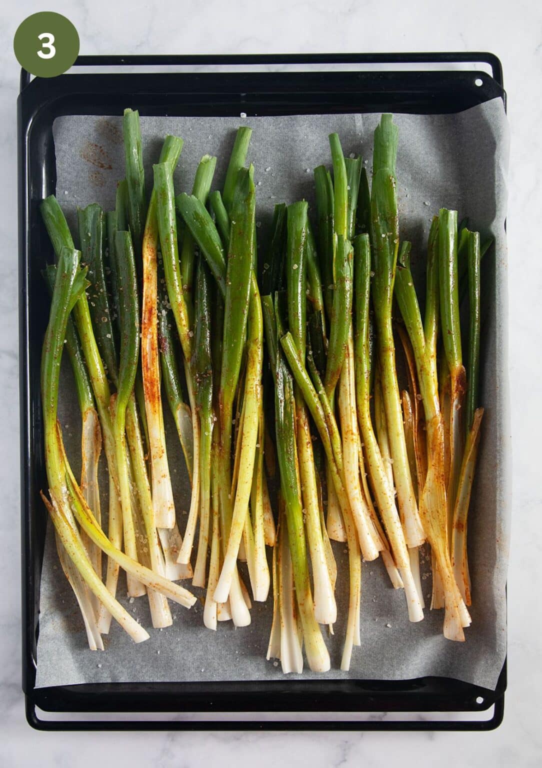 Roasted Green Onions (Roasted Scallions) - Where Is My Spoon