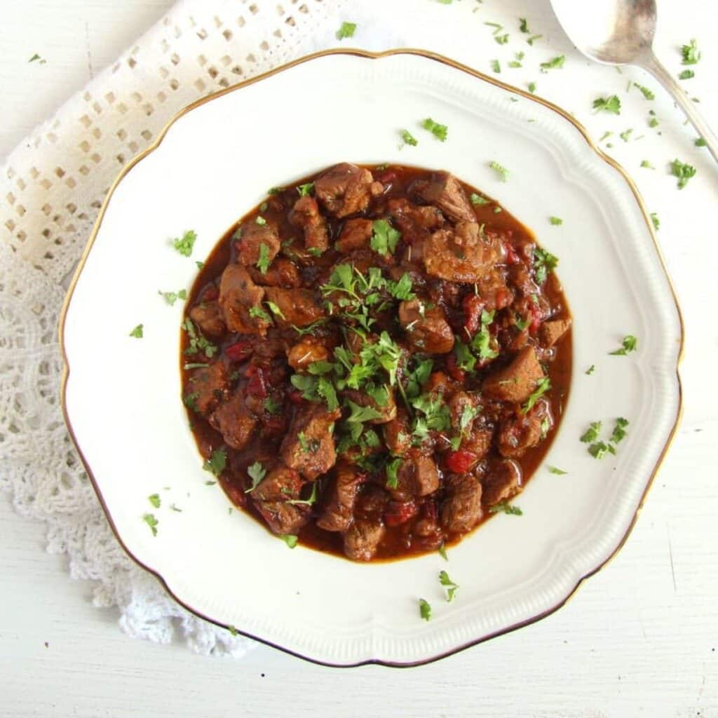 Romanian Lamb Stew – Tocanita de miel - Where Is My Spoon