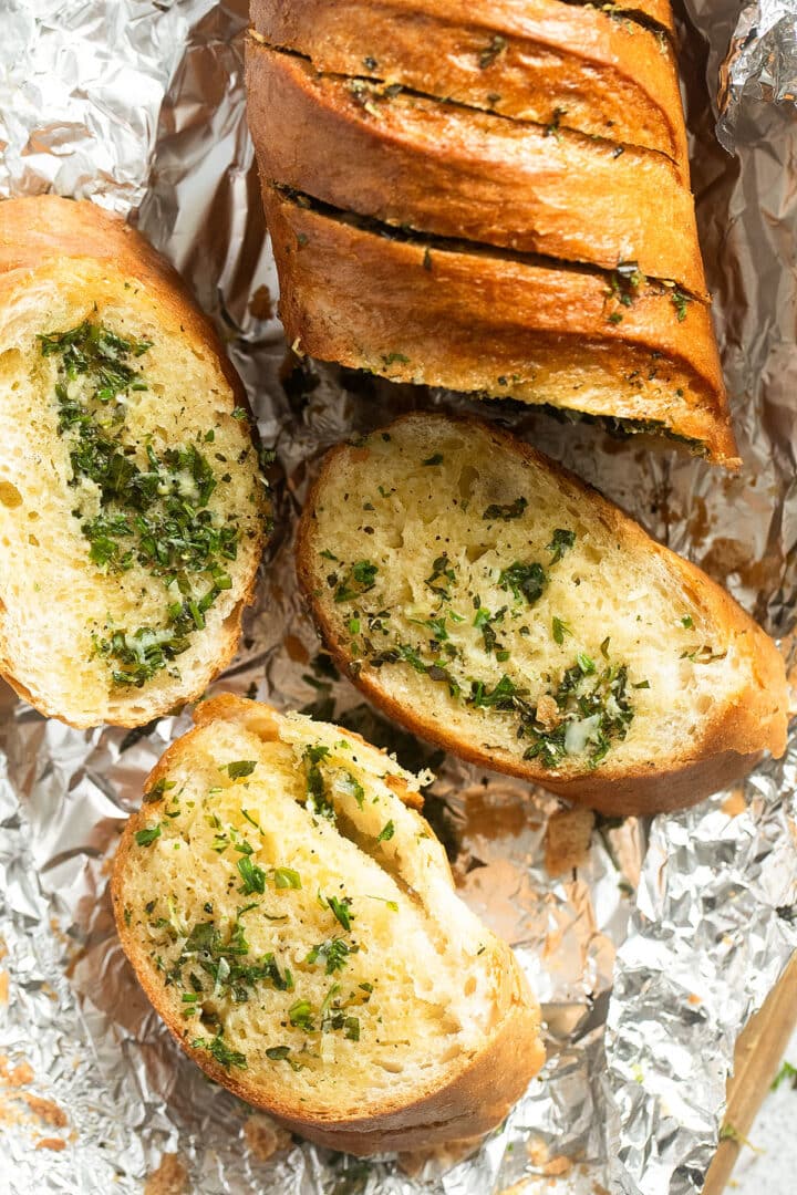 The Best Garlic Bread Baguette - Where Is My Spoon