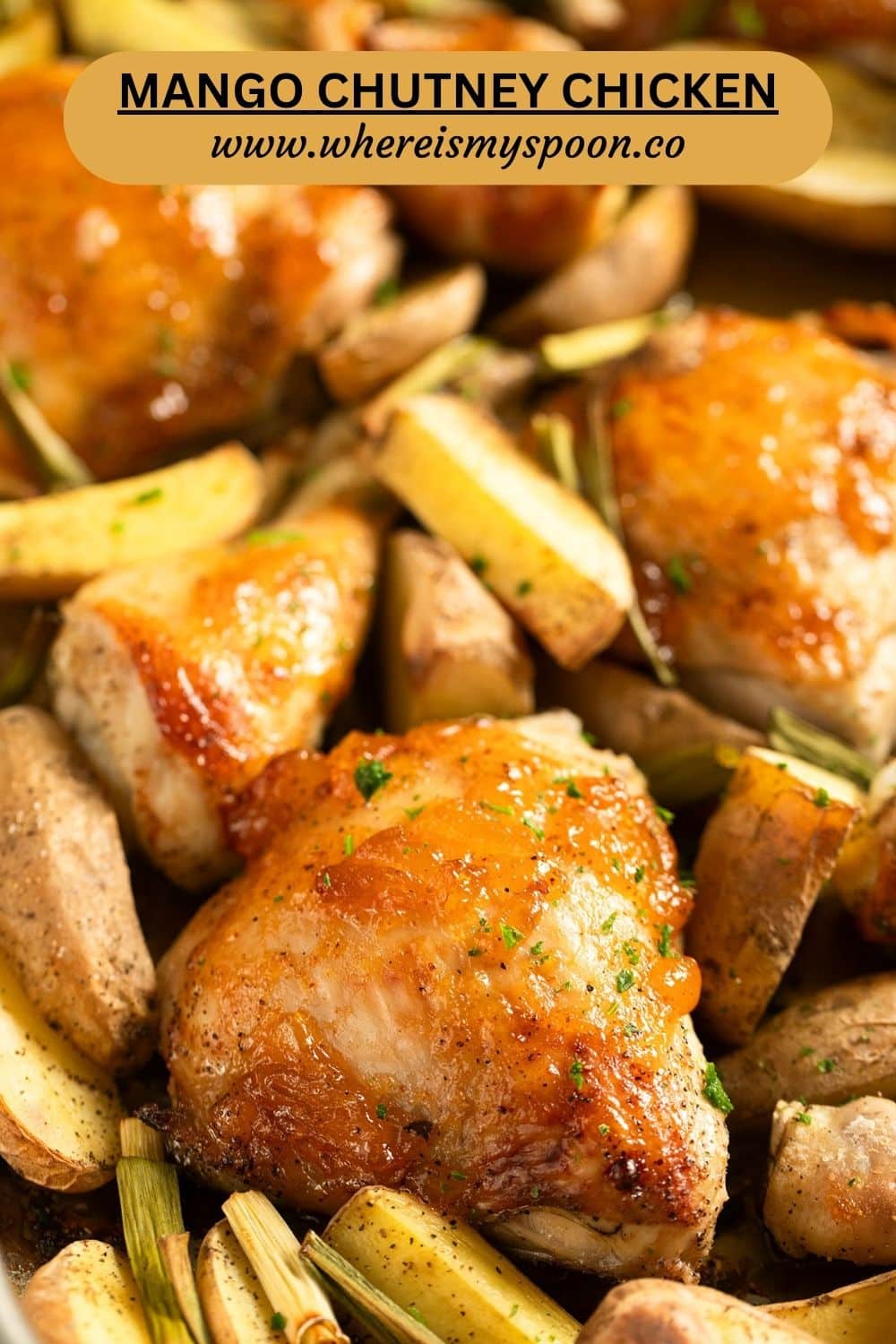 Baked Mango Chicken - Where Is My Spoon