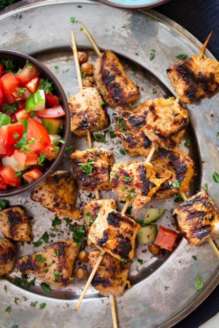 Turkish Kebab Recipe (with Turkey Cubes)