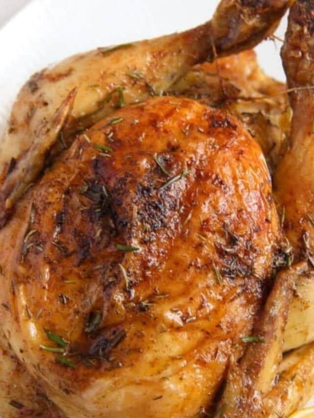 Greek Roasted Chicken - Where Is My Spoon