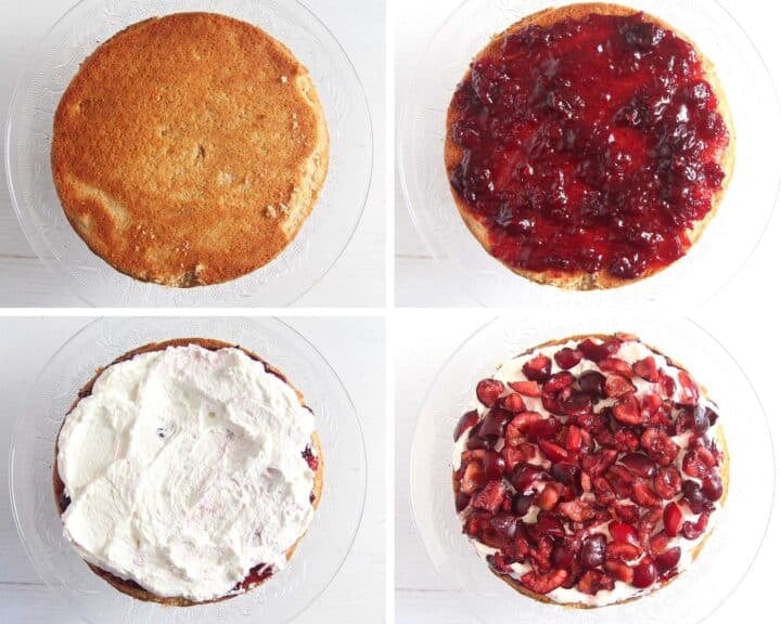 Cherry Bakewell Cake - Where Is My Spoon